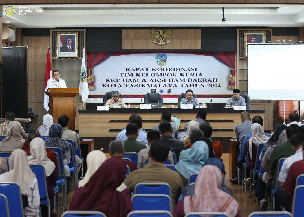 Kanwil Kemenkumham Jabar Hadiri Rapat Koordinasi Persiapan Laporan Aksi HAM Daerah Pada Kota ...